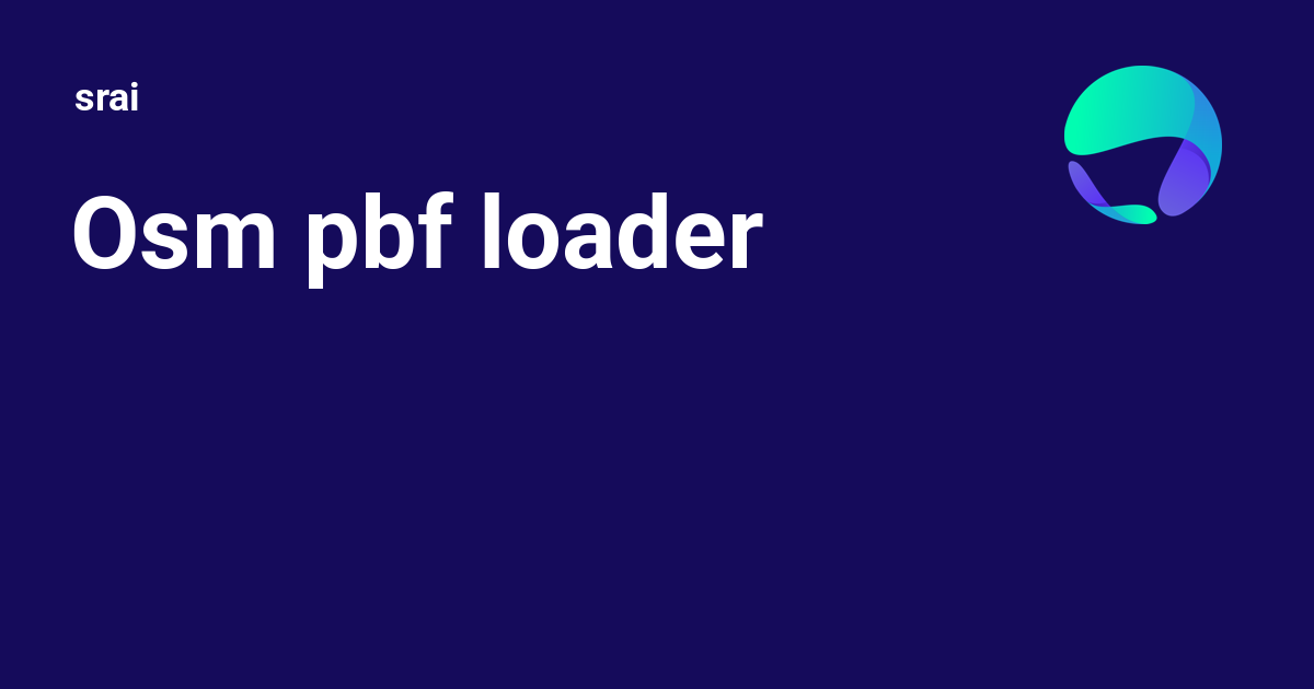 Osm pbf loader - srai