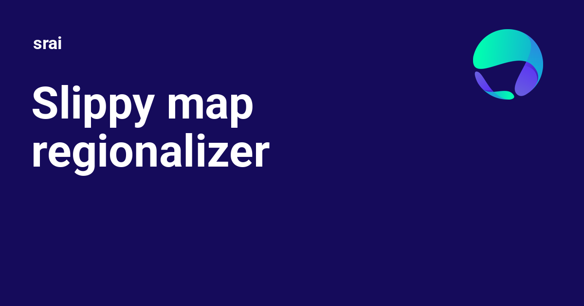 Slippy map regionalizer - srai